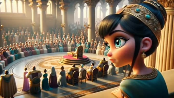 3d cinematic ai music video, ai art, video visualizer animation story, ai reels by Fholas | Fiverr