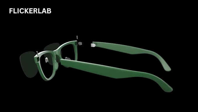 3d sunglasses animation, 3d product animation, 3d character modeling by Flickerlab | Fiverr