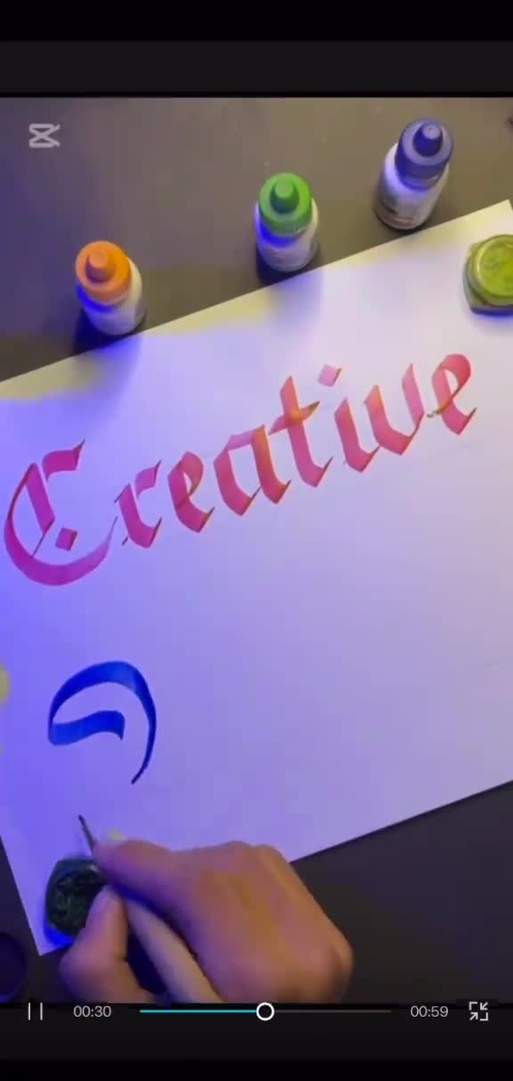 Create unique english calligraphy art by Markjack526 | Fiverr