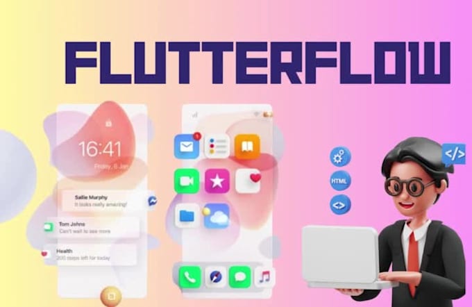 Be your flutterflow developer flutterflow flutter flow by Dave_smitt ...