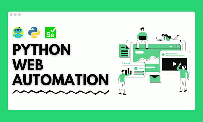 Do web automation with selenium and python by Ali_hsan0 | Fiverr