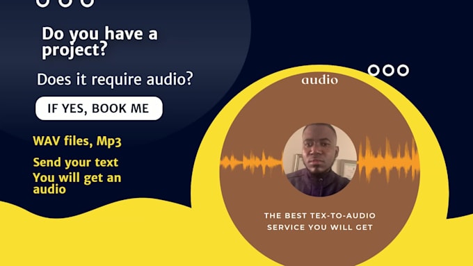Convert your text to audio by Adcretor | Fiverr