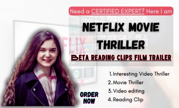 Create netflix movie thrillers, beta reading clips, and film trailers ...