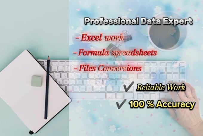Do fastest and accurate data entry on excel by Hmkniazi | Fiverr