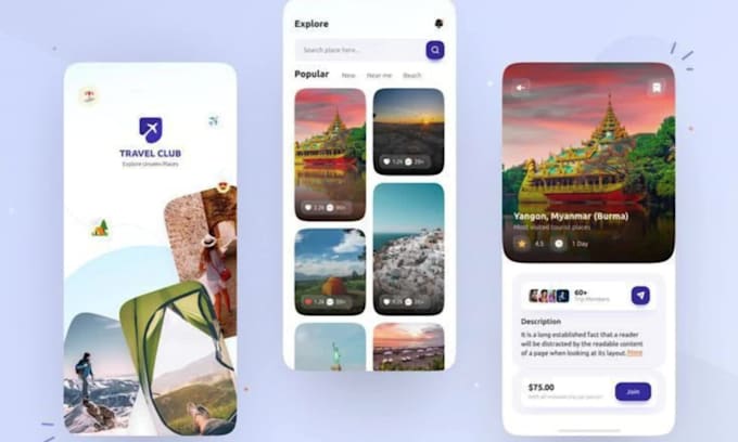 Design business brand ui ux, app design, mobile ux design, figma ...