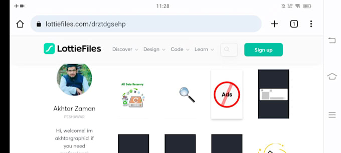 Create your own lottie json, gif or svg animation by Akhtargraphic | Fiverr