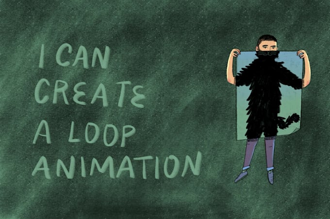 Create a loop animation in hand drawing by Arcadisrestrepo | Fiverr