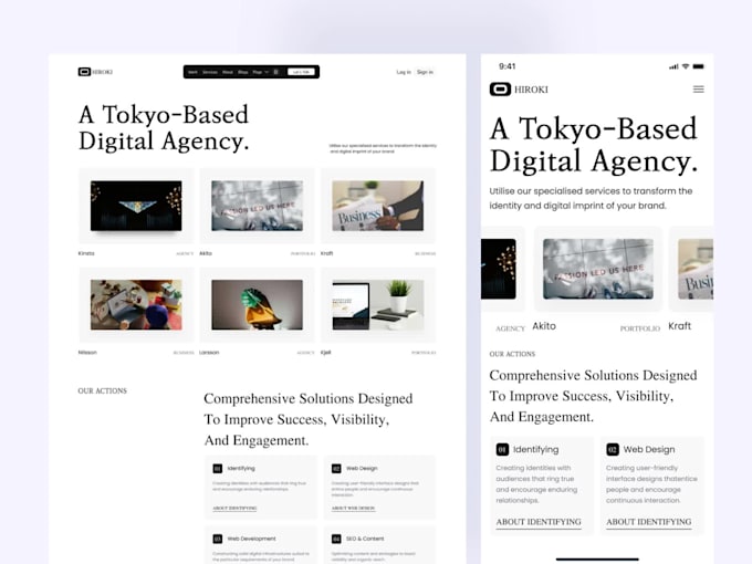 Design figma website ui and landing page design by Shawonamenul | Fiverr