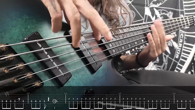 Record rock and metal bass lines for you by Dann_arisi | Fiverr