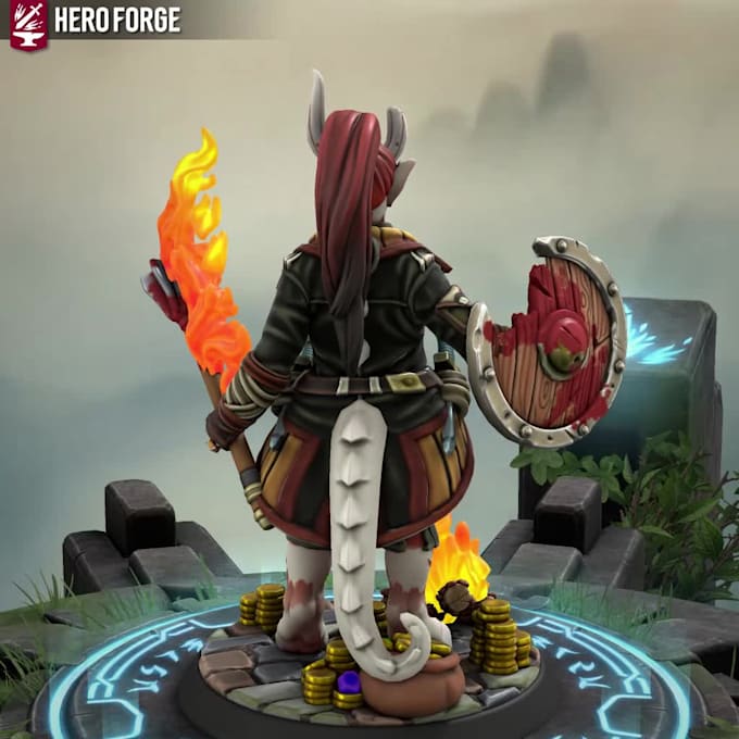 Create your dungeons and dragons character with heroforge by ...