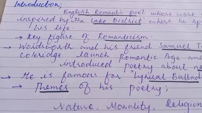 Make excellent hand written assignments for you by Alishair727 | Fiverr