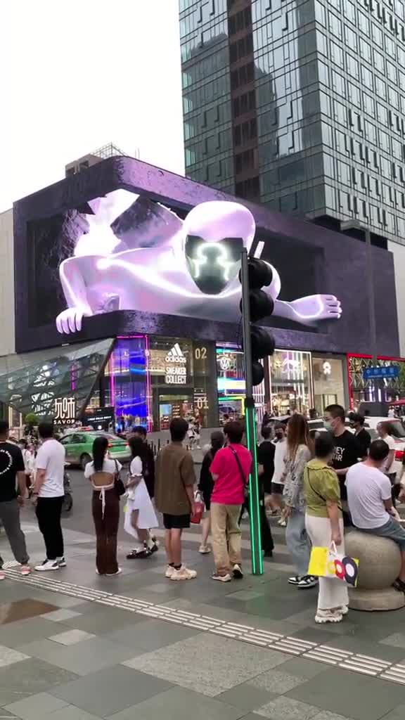 Do stunning 3d cgi billboard animation, anamorphic billboard, vfx ...