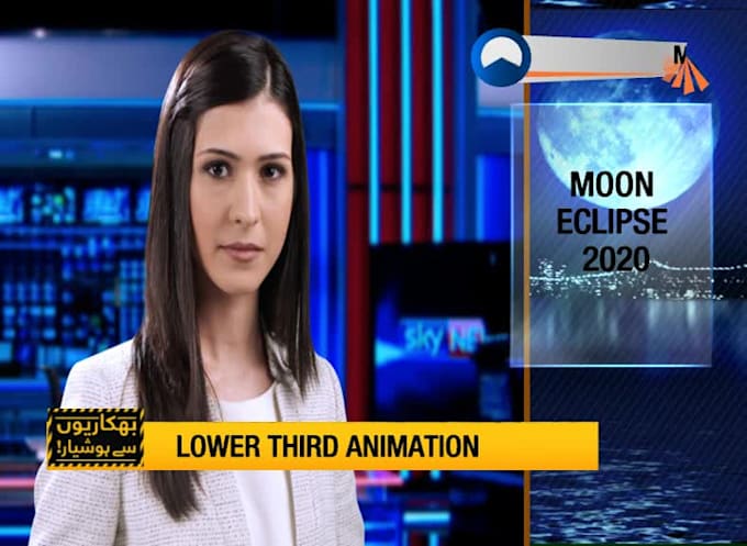 Design custom lower thirds and social media animation by Baberalii | Fiverr