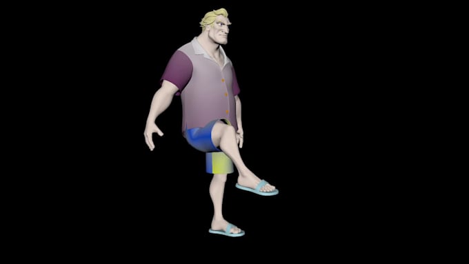 Create a handcrafted 3d character rig in maya pm to discuss deadline ...