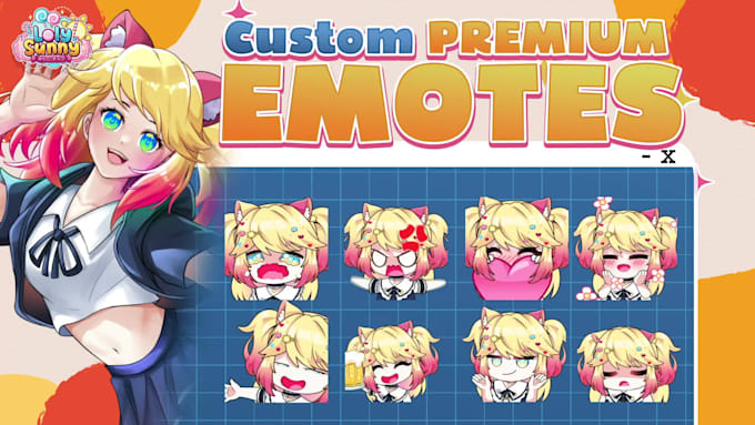 Create animated vtuber emotes for twitch, youtube or discord by ...
