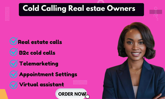 Real estate cold calling appointment setter cold calling telemarketing ...