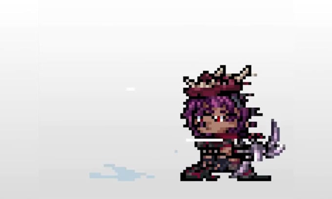 Dessiner de l'art pixel rétro pour jeux, animation pixel, carte pixel ...