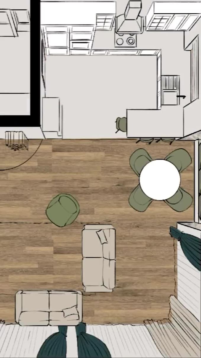 Create visualizations from your 2d architectural plans by Tirkiaa | Fiverr