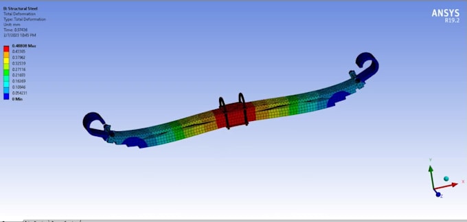 Do fea analysis by using ansys and solidworks by Muzammil0485 | Fiverr