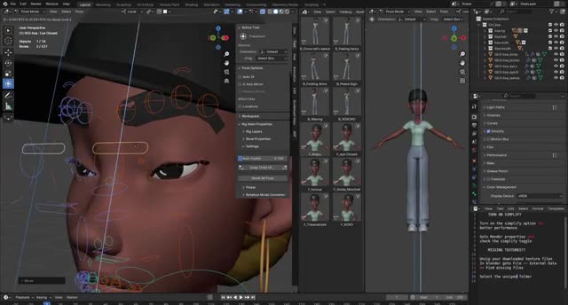 3d manual rig, ue5 rig, 3d character rigging, expressions,lips sync ...