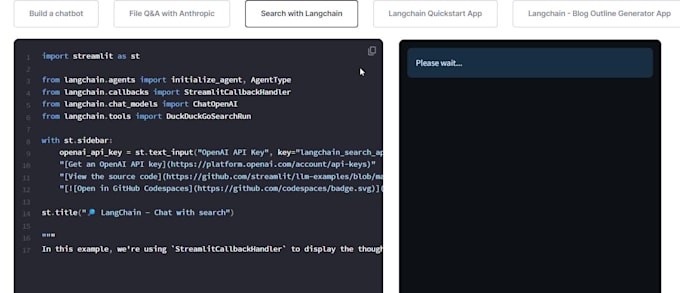 Build your ai web application using hugging models and open ai source ...