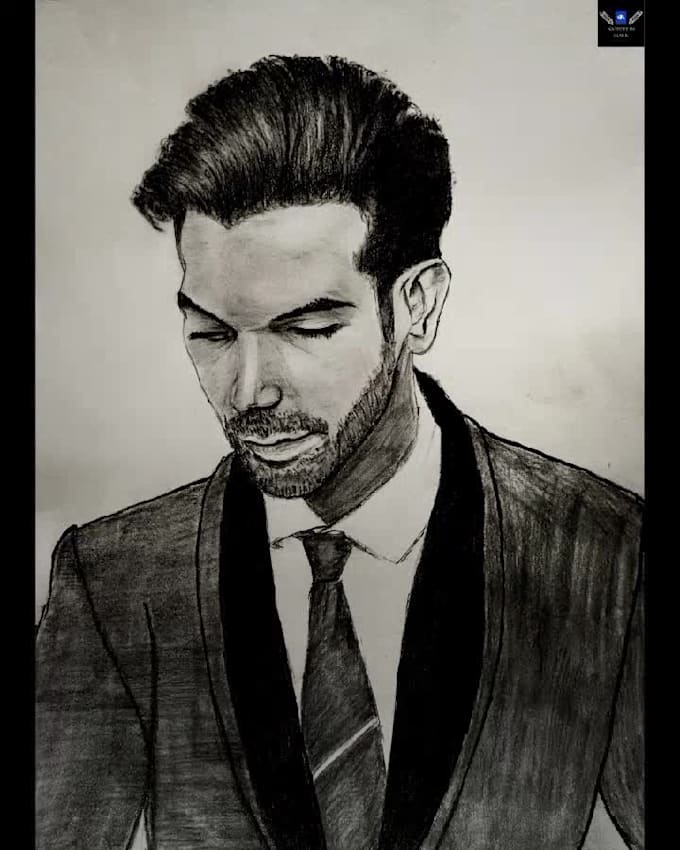 Draw any portrait and digital art of the given reference by ...