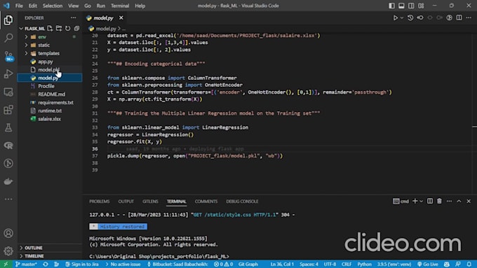 Develop end to end machine learning web application by Saadbabacheikh ... Develop end to end machine learning web application by Saadbabacheikh ...