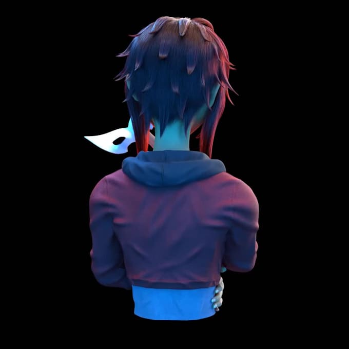 Offer 3d vtuber models, vrchat avatar, metaverse character by Davekin ...