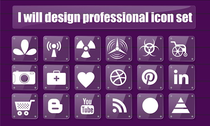 Create unique favicon flat svg web icons by Techscholar | Fiverr