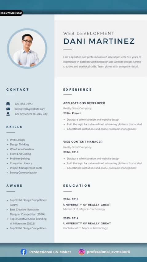 Write ats approved resume cv with cover letter, linkedin by Pro_cvmaker ...