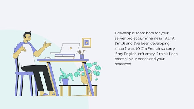 Create your bots for your discord servers by Talfa_creator | Fiverr