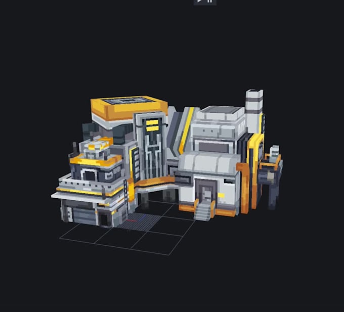 Do lowpoly 3d models using blockbench by Poteto_arts | Fiverr