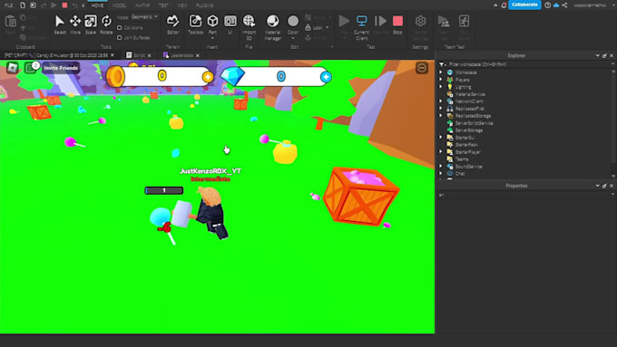 Be your roblox studio scripter and help develop your games by Kenneth_u ...