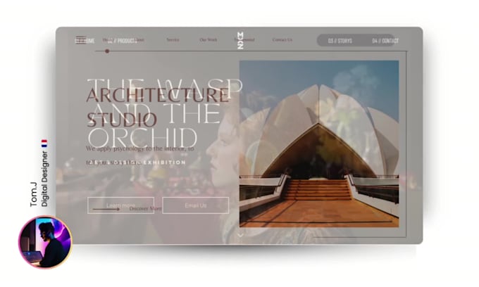 Create an elegant and minimalist webflow design to elevate your brand by Tomj11927 | Fiverr