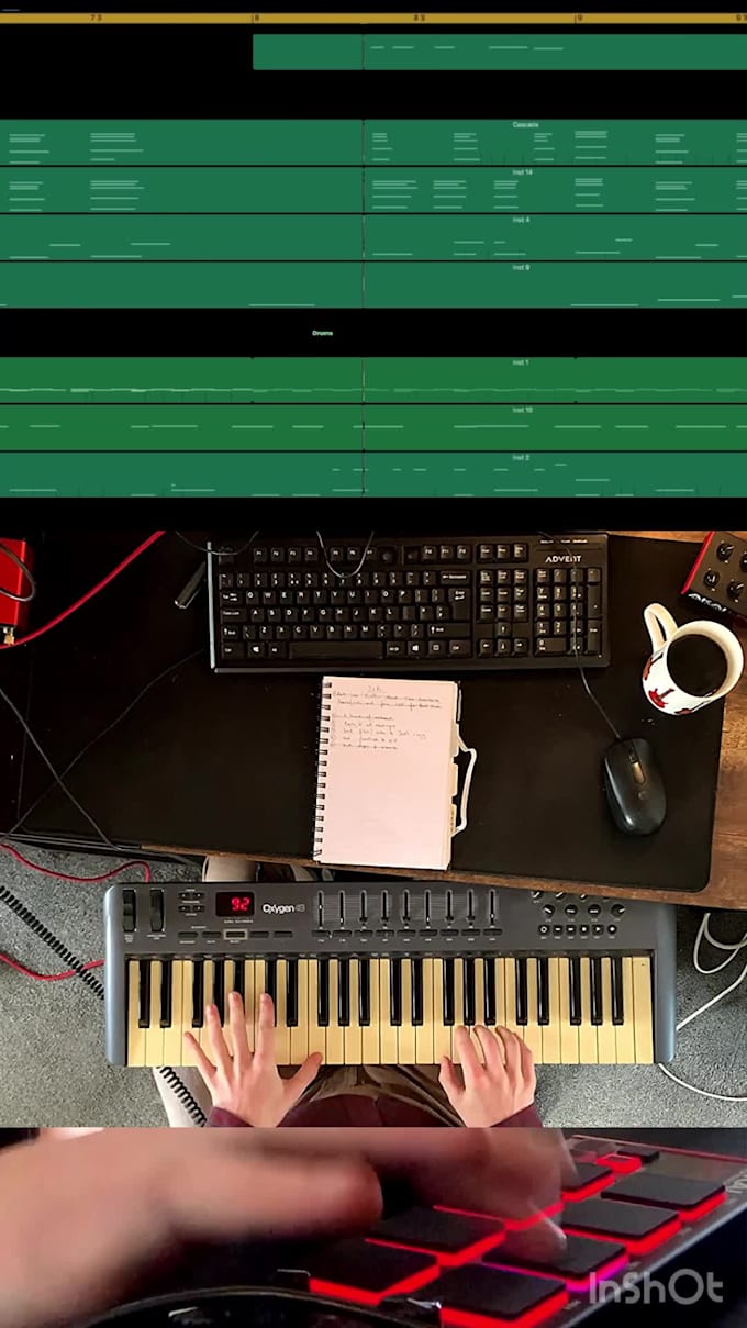 Write original compositions with stems, mix and master for commercial ...