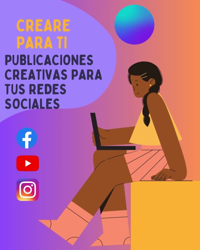 Creare cualquier diseño con canva para tus redes sociales by Pvm_digital00 | Fiverr