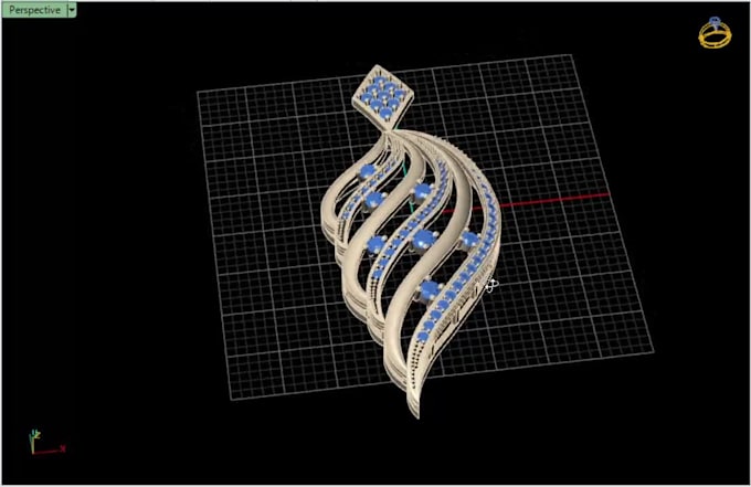 Create professional 3d cad jewelry design by Psyhco | Fiverr