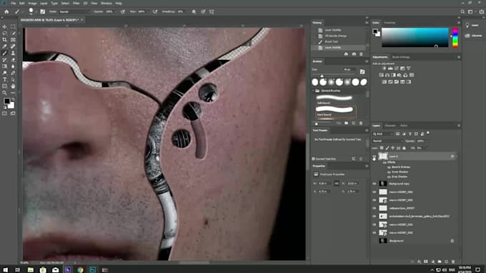 Create an outstanding robot face for you by Eng_pixels | Fiverr