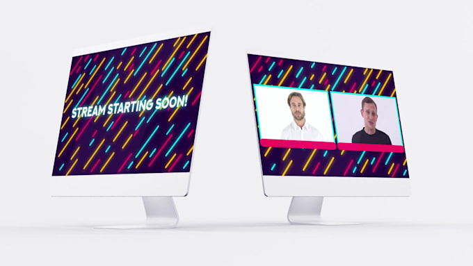 Create streamyard overlays for your live stream by Ejcrowley | Fiverr