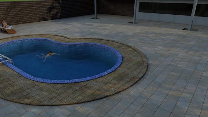 Provide professional swimming pool and landscape design by Rumt010 | Fiverr