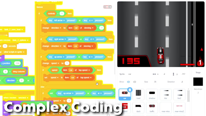 Build a complex, fun and interactive game in scratch by Thecodebuilders ...