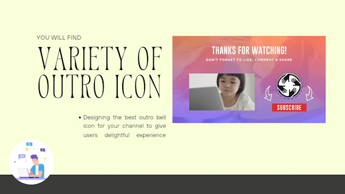 Create an animated youtube notification button by Hamad70 | Fiverr