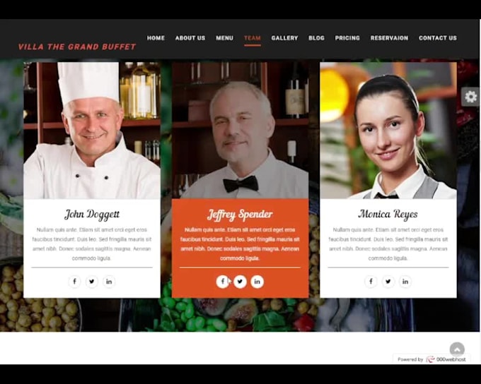 Create responsive restaurant webesite with html by Wordpress_desi2 | Fiverr