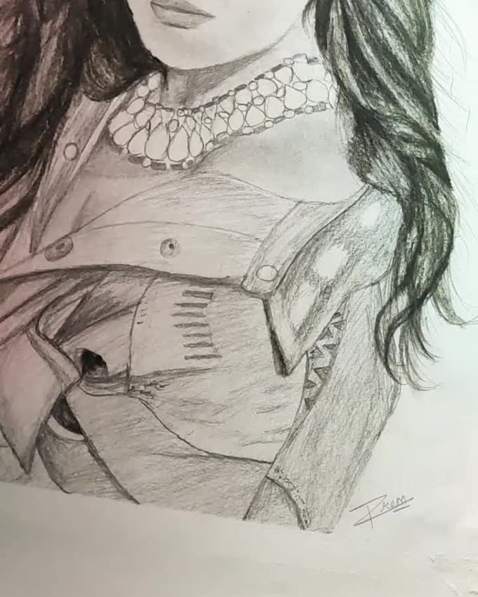 Draw a detailed high quality pencil portraits by Premart | Fiverr