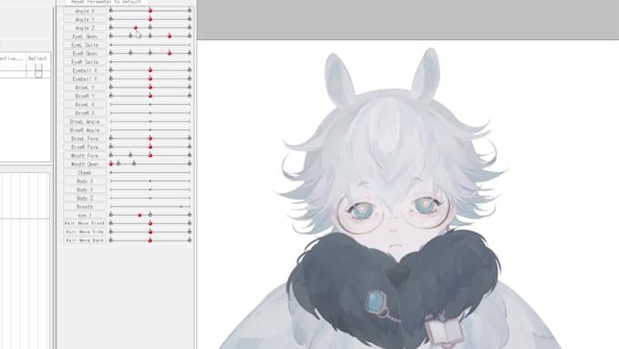 Design a high quality live2d model for vtuber no rig by Gao951 | Fiverr