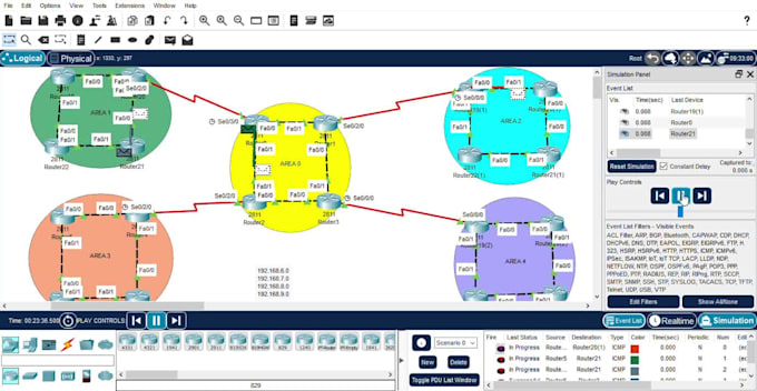 Do networking task cisco packet tracer designs and reports by Shebu786 | Fiverr