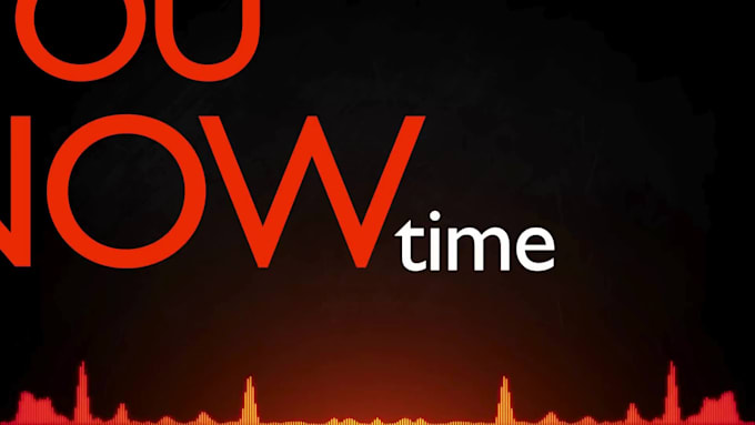 Create an animated lyric video for your music, country singer, pop ...