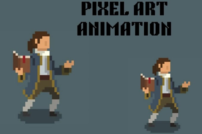 Do 2d pixel art character sprites high quality pixel art animation for ...