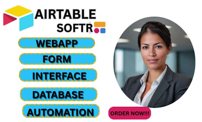 Airtable solution, airtable interface, automation, form softr database, webapp by Noah_mayor ...