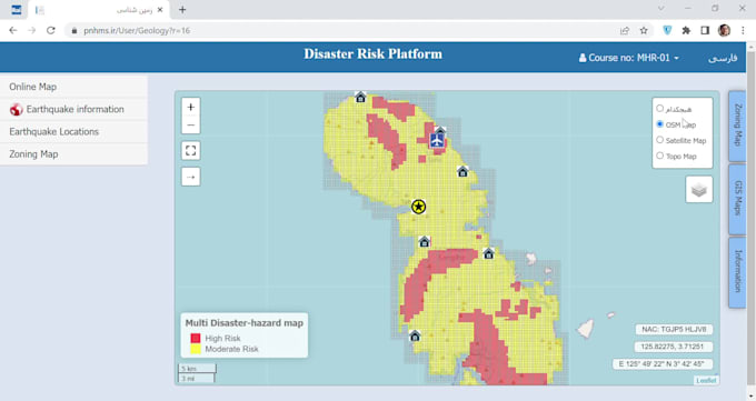 Provide natural hazard risk mapping by using webgis tools by Harirsaz ...
